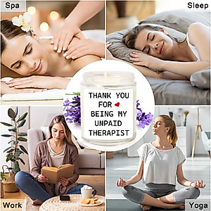 Best Friend Birthday Gifts for Women, Gifts for Women Birthday Unique, Funny Birthday Friendship Gifts for Best Friend Bestie BFF Classmate Coworker Women Girls - 14 Oz Scented Candles Thank You Gifts