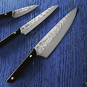 kai PRO 3 Piece Starter Knife Set, Kitchen Knife Set, Includes 8" Chef's Knife, 3.5" Paring Knife, and 6" Utility Knife, From the Makers of Shun