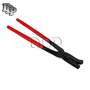 DDP Farrier's HOOF Nail Clincher 13" Steel RED Coated Handle