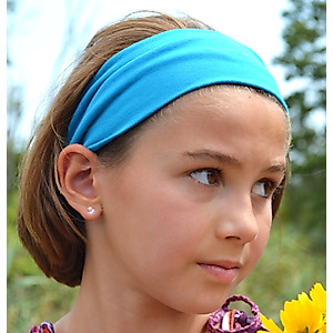 (Set of 7) 2.5 Inch Cotton Stretch Headbands From Funny Girl Designs (Official Funny Girl Designs Fall Set)