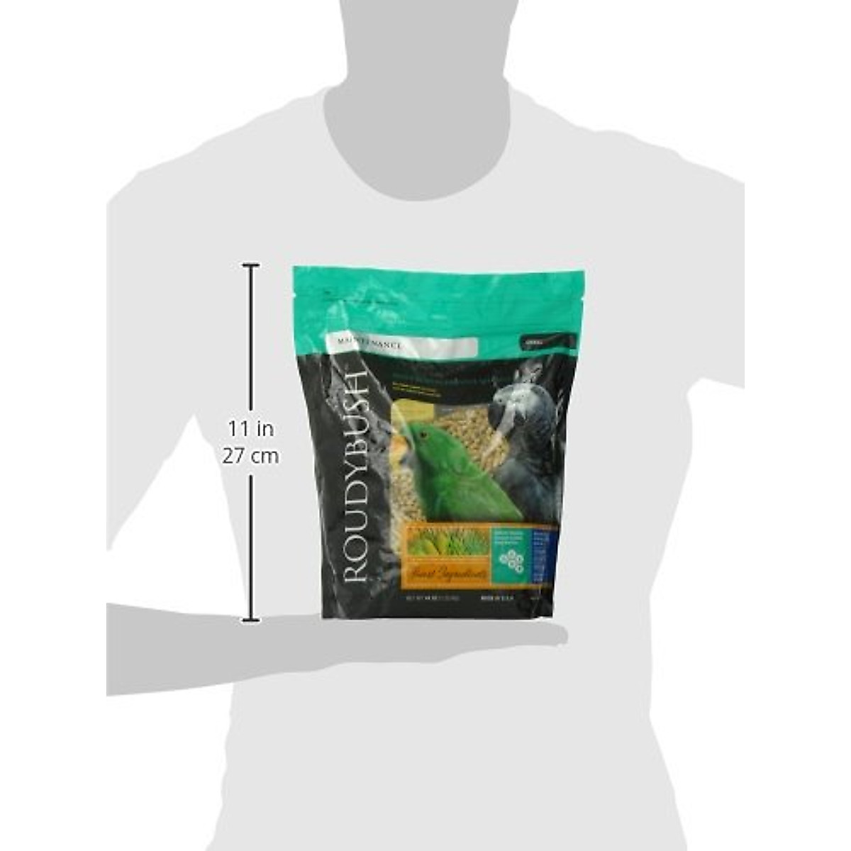 RoudyBush Senior Bird Diet, Small, 44-Ounce