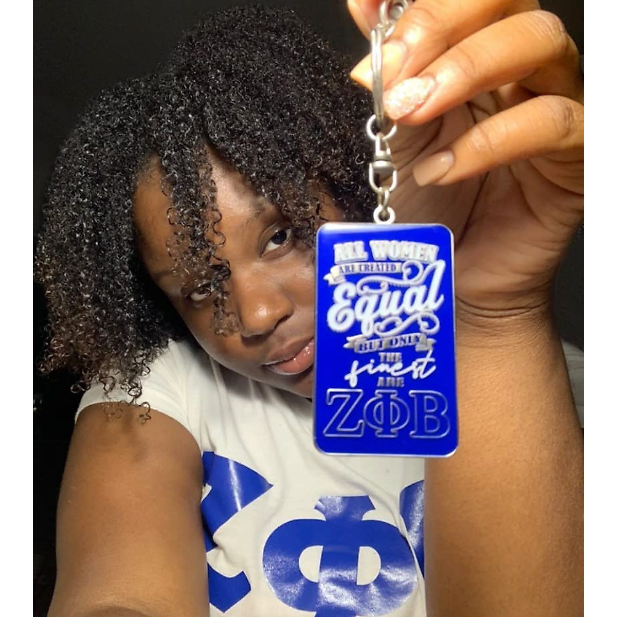 BBGreek Zeta Phi Beta Sorority Paraphernalia - Only The Finest - Keychain Gifts - Official licensed Vendor