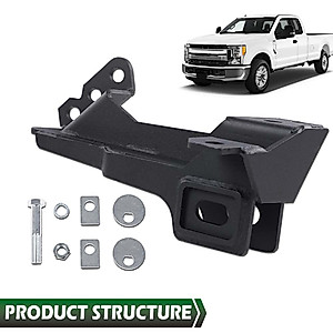 GRAND ORANGE Track Bar Drop Bracket Compatible with 2011 2012 2013 2014 2015 2016 2017 2018 2019 2020 Ford F250 F350 4WD&4WD Super Duty 2-3.5" Lift Kit w/screw