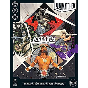 IELLO Unmatched - Battle of Legends, Tactics Game