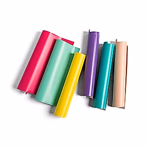 Cricut Premium Vinyl - Removable, 12” x 12” Adhesive Decal Sheets - Princess Sampler