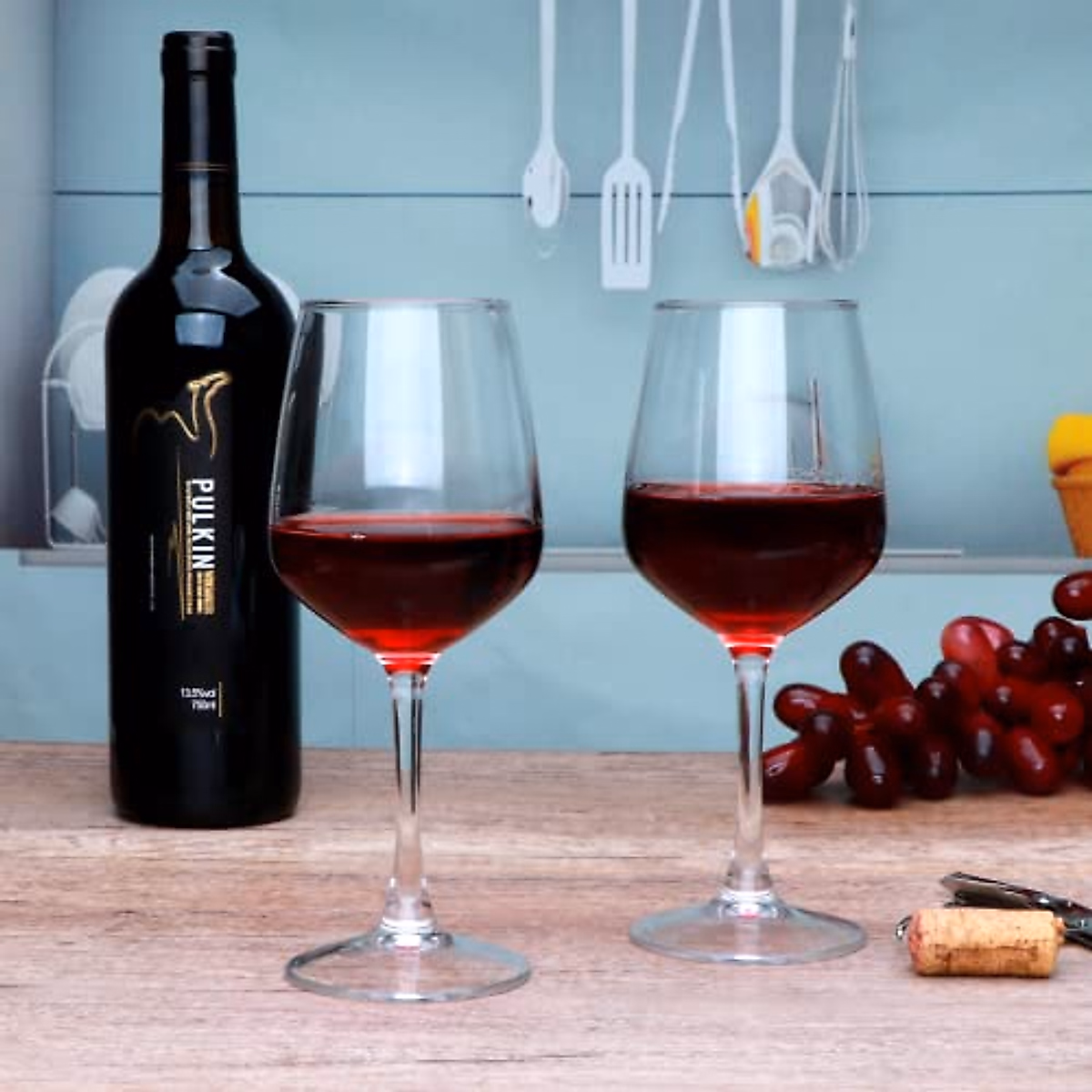 Cadamada Wine Glasses,12oz Red Wine Glasses,for Red or White Wine, High-end Banquet, Party, Bar, Wedding, Gift (16 pcs)