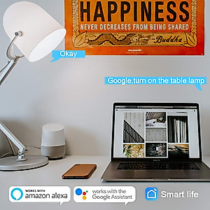 DOGAIN Smart Light Bulbs E12 Base LED Color Light Bulb WiFi-Bluetooth Candelabra Light Bulbs Compatible with Alexa Google Home, APP Color Changing Dimmable, 360 lm 35w Equivalent (2.4 Ghz only) 3 Pack