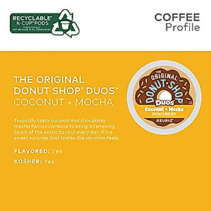 The Original Donut Shop Coffee Variety Pack, Keurig Single Serve K-Cup Pods, 40 Count