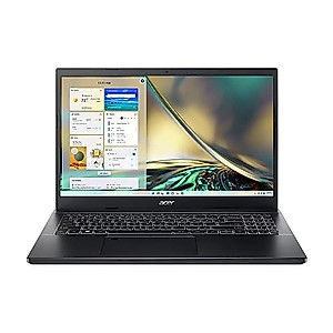 Acer Aspire 7 A715 15.6" 144Hz FHD LCD Gaming and Business Laptop (Intel i7-1260P 12-Core, 32GB RAM, 512GB m.2 SATA SSD, GeForce RTX 3050 Ti 4GB, Backlit KYB, FP Reader, Win11Pro) w/Dockztorm Hub