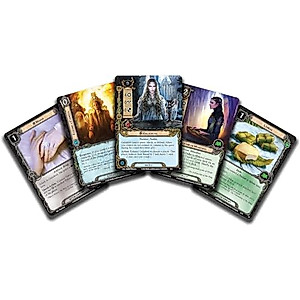 The Lord of the Rings The Card Game Elves of Lorien STARTER DECK - Cooperative Adventure Game, Strategy Game, Ages 14+, 1-4 Players, 30-120 Min Playtime, Made by Fantasy Flight Games