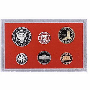 2007 S US Mint Silver Partial Proof Set Gem Deep Cameo