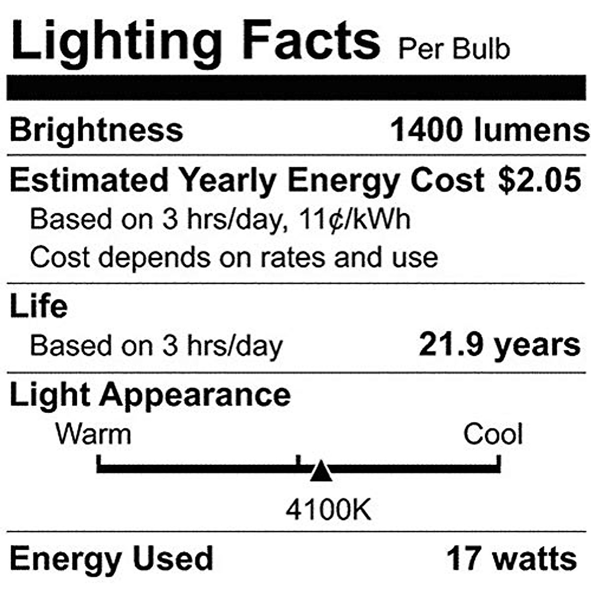 LEDVANCE 22137 White, Sylvania 24" 17W T8 Linear Fluorescent Lamp, 1270 Lumen, 4100K Cool, Dimmable, 1 Pack