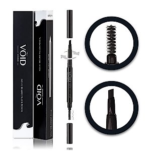 VOID Homme Beard Filler Pencil (Dark Brown) - Sweat & Waterproof, Smudge-proof, Cover Patches Instantly & Get Natural Beard Fullness
