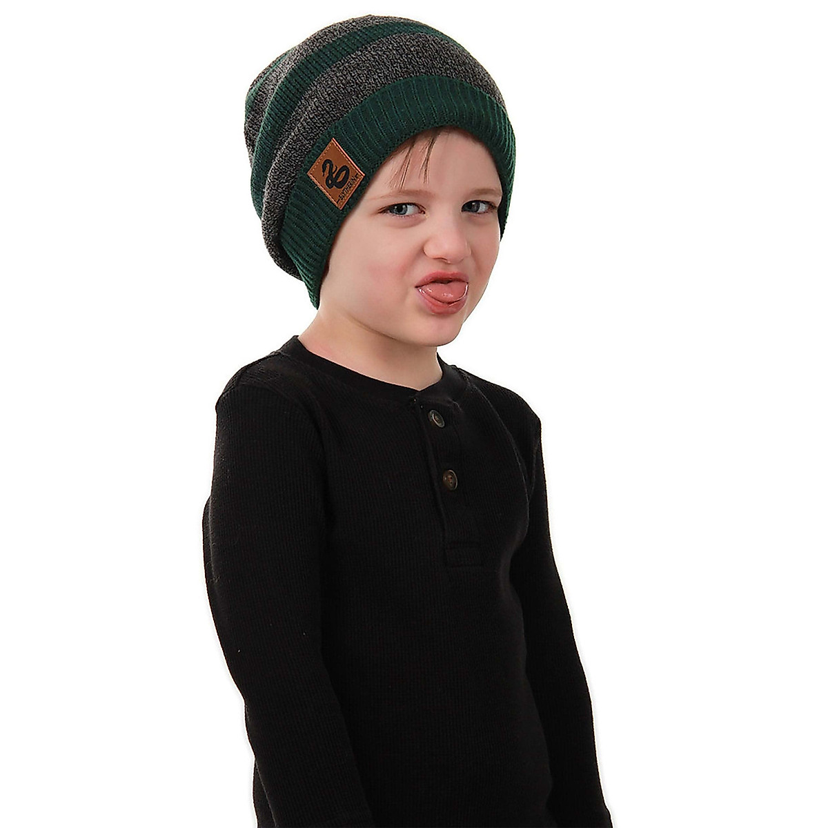 elope Harry Potter Slytherin House Heathered Knit Beanie Standard