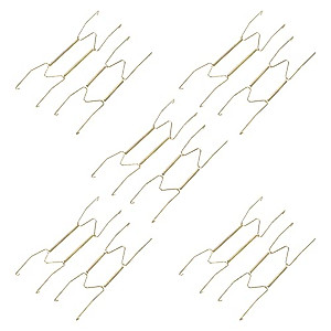 Scicalife 10pcs Wall Wire Plates Hanger Plates Spring Holder for Wall Wire Plates Holder