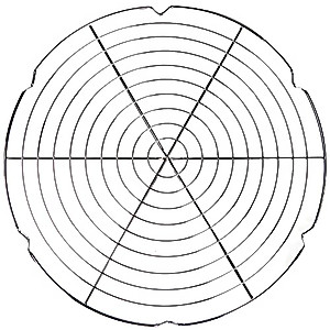 Ibili Round Cooling Racks for Cooking and Baking, Multipurpose Stainless Steel Roasting Rack - Made in Spain, Dishwasher and Oven Safe - 30 x 30cm - 11.9" x 11.9" Inches