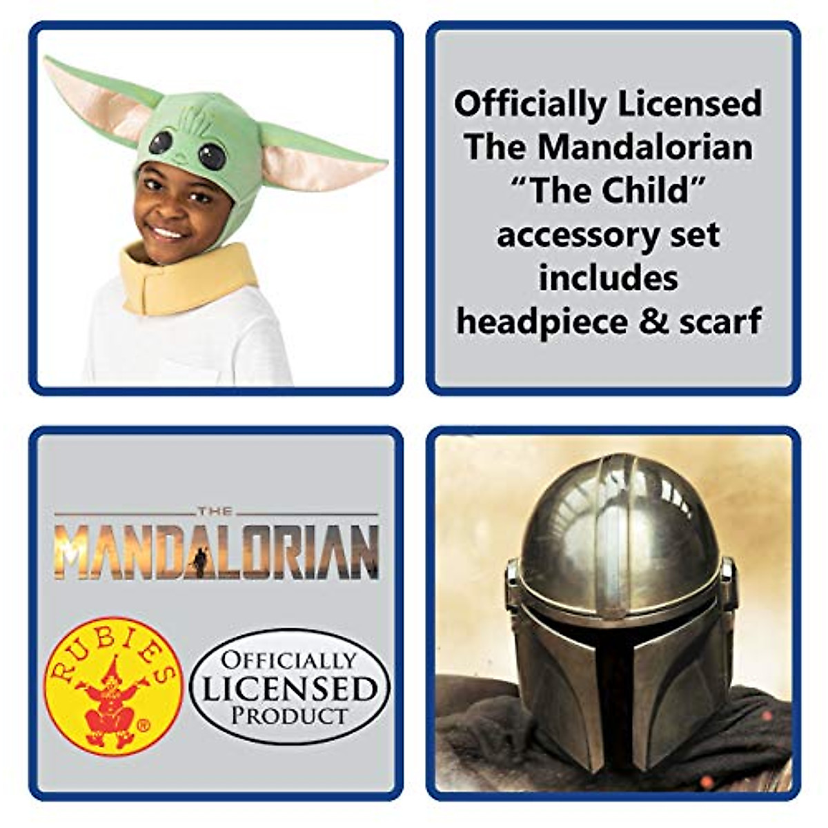 Rubie's Child's Star Wars The Mandalorian The Accessory Kit, Toddler/Small