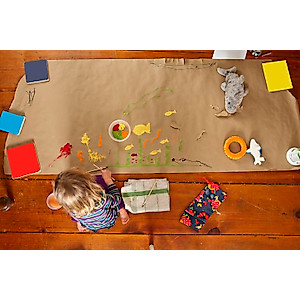 Industrial Grade Paper for Moving & Packing | Shipping, Gift Wrapping, Arts, Crafts & Table Settings | Recycled Kraft Paper Roll | 17.75 inches x 150 feet | by Paper Pros