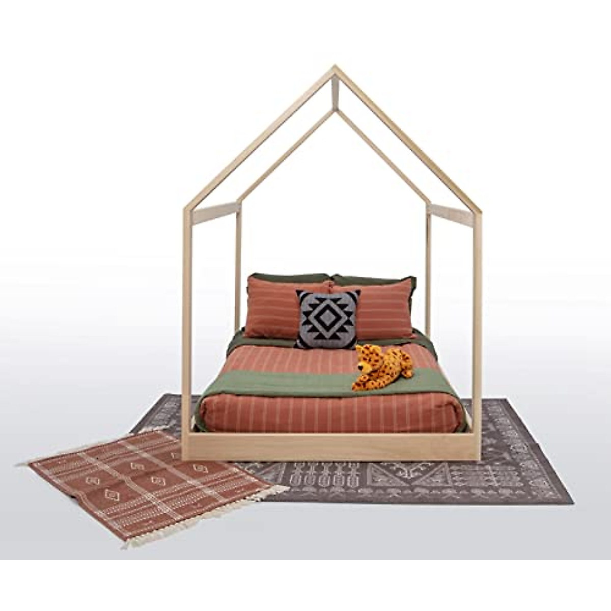 House Bed Frame Full Size Made in the USA - No Legs