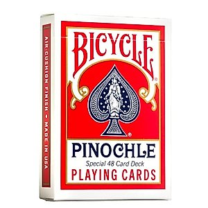 Bicycle Pinochle Playing Cards, Standard Index, 1 Deck