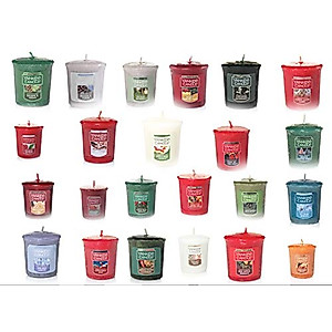 Yankee Candle 5 x Randomly Assorted Official Votive Samplers - Fragrances from The Full Classic Range