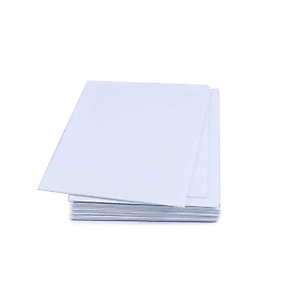 YYCRAFT Stiff Felt Sheets 9 Inch X 12 Inch - 24 Pcs Pack, White(Thickness:1.2mm)