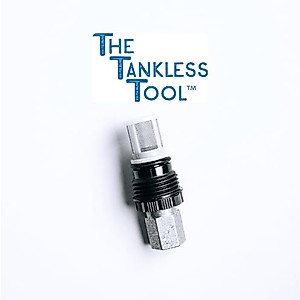 The Tankless Tool - The Ultimate Inlet Filter Removal Tool Compatible with All Rinnai Tankless Water Heaters | Tankless Water Heater Descaling | Tool for Easy Tankless Water Heater Maintenance