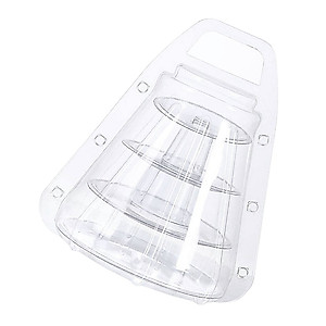 SM SunniMix 2pcs Tier Lightweight Macaron Tower Display Carrying Case