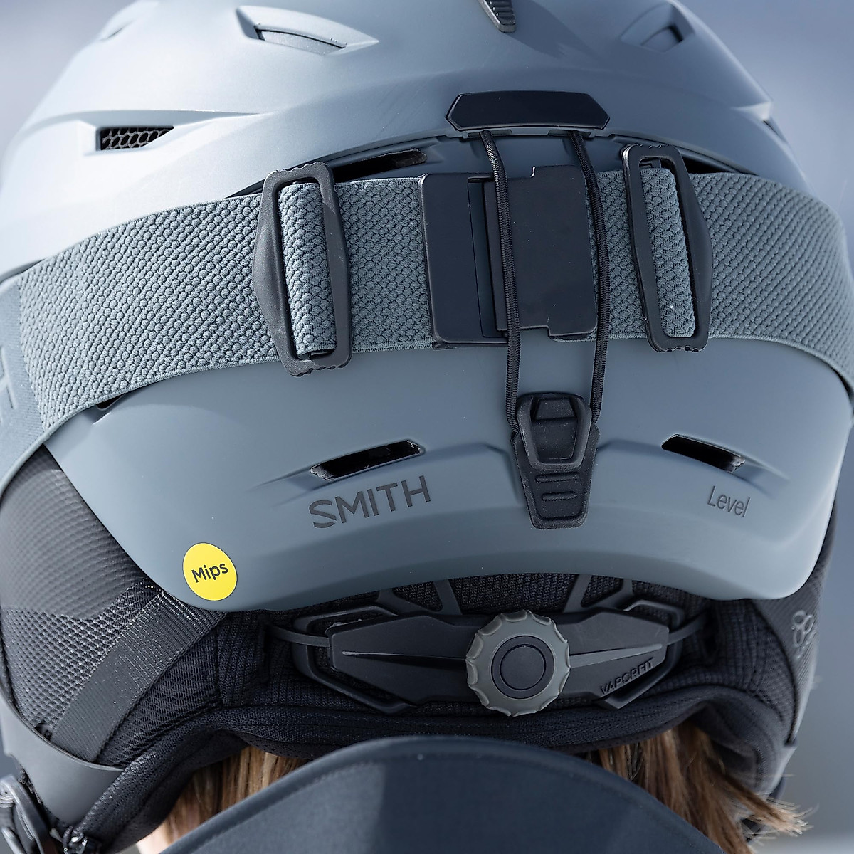 Smith Level Helmet for Men – Adult Snowsports Helmet with MIPS Technology + Zonal Koroyd Coverage – Lightweight Protection for Skiing & Snowboarding – Matte Black, Small