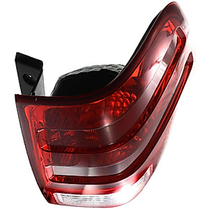 Evan Fischer Tail Light Lens and Housing Compatible with 2003-2006 Ford Expedition Passenger Side