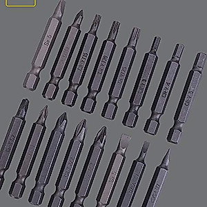 YÁSEZ 20 pcs Screwdriver Set Multifunction Drill Driver Swivel Head Quick-Change from Drilling to Driving Repair Tool Kits Hand Tools