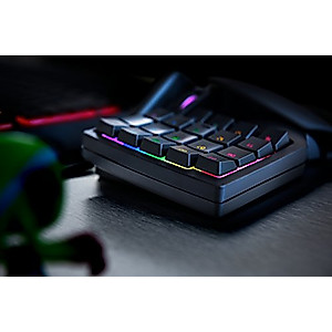 Razer Tartarus v2 Gaming Keypad: Mecha-Membrane Key Switches - 32 Programmable Keys - Customizable Chroma RGB Lighting - Programmable Macros - Classic Black