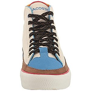 Lacoste Infant's Gripshot Milieu, Off White/Yellow, 44CUI0005-HT3, 5