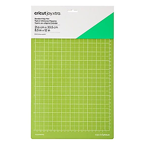 Cricut Standard Grip Machine Mat 8.5in x 12in, Reusable Cutting Mat for Crafts with Protective Film, Use with Cricut Cardstock, Iron On, Vinyl and More, Compatible with Cricut Joy Xtra