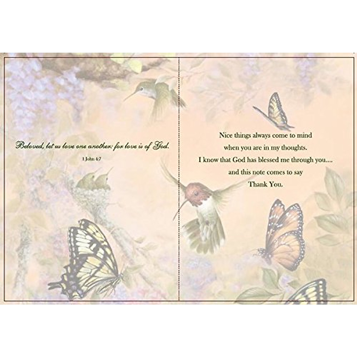 Gracefully Yours Thinking of You Simpler Times Greeting Cards featuring Larry Martin, 12, 4 designs/3 each with Scripture Message