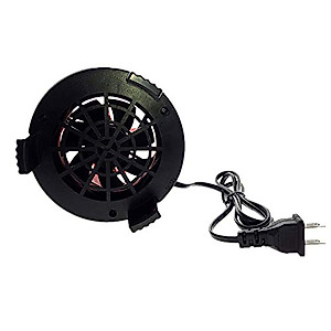 Homonic Led Fake Flame Lamp Mini 3D Flickering Fire Flame Light Electronic Night Light Prop Simulated Flame Lamp Realistic Silk Flame Effect for Christmas Indoor Campfire Party Decoration, US Plug