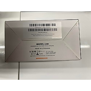 Deeper PRO+ Smart Sonar Castable and Portable WiFi Fish Finder with Gps for Kayaks and Boats on Shore Ice Fishing Fish Finder