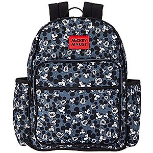 DISNEY Baby Boy's Backpack, Mickey Mouse-Toss Heads, 1 Count (Pack of 1)