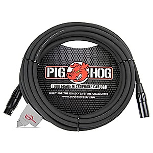 Pig Hog PHM20 20' XLR Cable 2 pack, Speaker