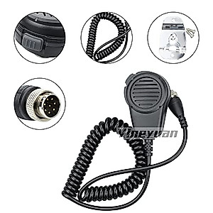 Vineyuan HM-180 8pin Mic Replace EM-48/HS-50/EM101 for ICOM IC-M700 IC-M710 IC-M700 PRO IC-M600 Ham Radio