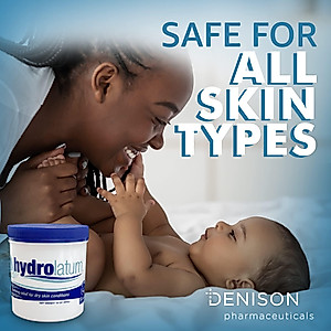 Hydrolatum Moisturizing Cream - Body Lotion for Sensitive, Extra Dry Skin, Nourishing Cream for Women & Men - 1LB