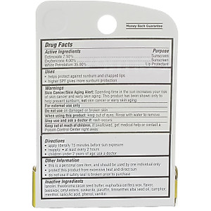 Carmex Click-Stick Moisturizing Lip Balm SPF 15 Cherry 0.15 oz (Pack of 3)