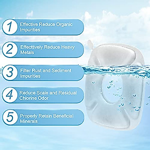 Bravelk Cat Water Fountain Filter, 8 Pack Replacement Filters & 8 Pack Replacement Pre-Filter Sponges for 95oz/2.8L Automatic Pet Fountain Cat Water Fountain Dog Water Dispenser