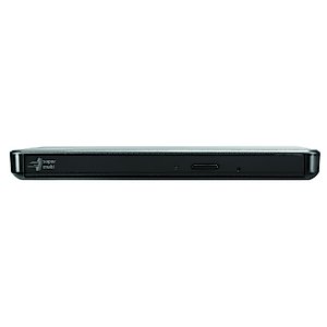 LG Electronics GP60NS50 USB 3.0 Compatible, Super-Multi Ultra Slim Portable DVD+/-RW External Drive for PC Windows, Linux, Mac OS, Surface Pro 3&4, with M-DISC support, Silver