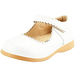 The Doll Maker Girl's Mary Jane - FBA173041B-13 White