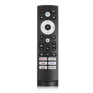 ERF3M90H Replacement Remote Control for Hisense Smart Google TV, for Hisense UHD 4K ULED Google TVs 50A6H 55A6H 65A6H 75A6H 50U6H 55U6H 65U6H 65U8H 75U8H 43A6H 43A68H 55U8K 65U8K (No Voice Function)