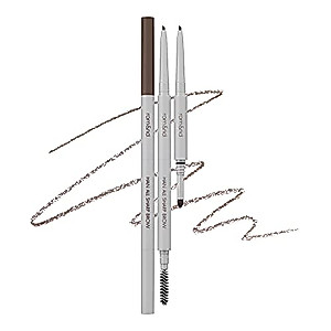 rom&nd HAN ALL SHARP BROW c2 grace taupe, Dual-Sided, Fine Tip, Shapes & Defines & Fills Brows, for All Brows from Dark Brown to Blonde, Natural Makeup, Sharp Tip Applicator, K-Cosmetics