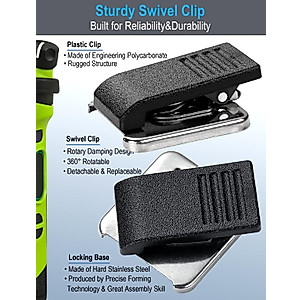 commountain Speaker Mic Compatible with Motorola Radios APX 6000, APX 7000, APX 8000, APX 4000, XPR 7350e, XPR 7550, XPR 7550e, XPR 7580e, APX6000, XPR7550e, APX XPR Shoulder Microphone-5 Pack