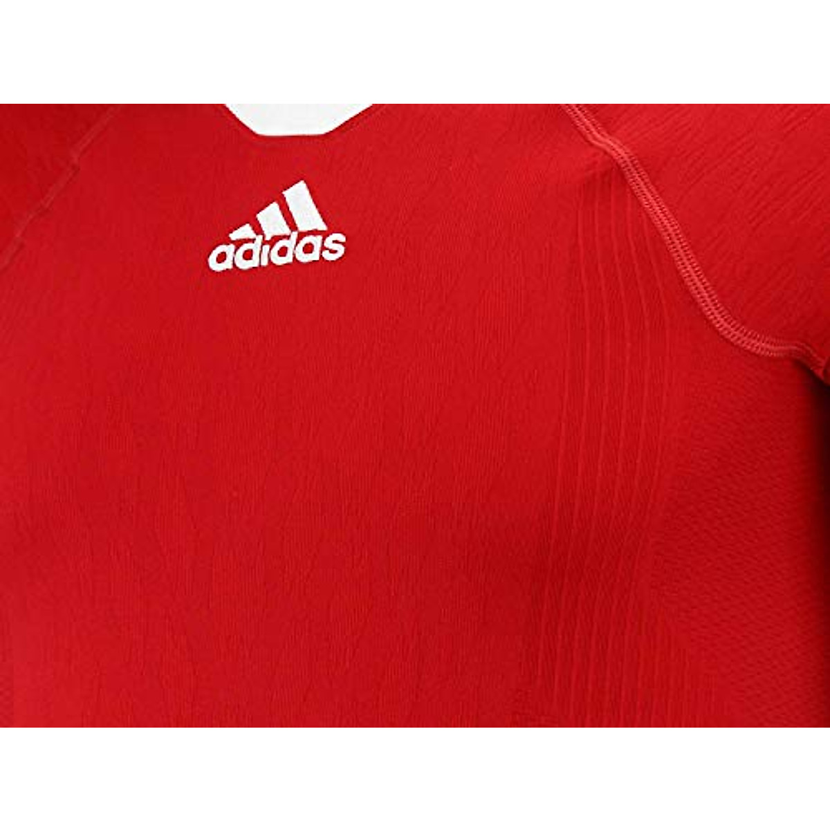 adidas Climacool Primeknit Techfit Mens Performance Compression Jersey Red Large