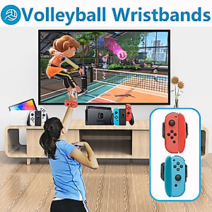 KUNSLUCK Switch Sports Accessories Bundle for Nintendo Switch Sports, 12 in 1 Nintendo Switch Sports Family Accessories Kit Compatible with Switch/Switch OLED